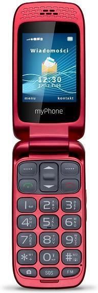 MyPhone FLIP czerwony - Opinie i ceny na Ceneo.pl