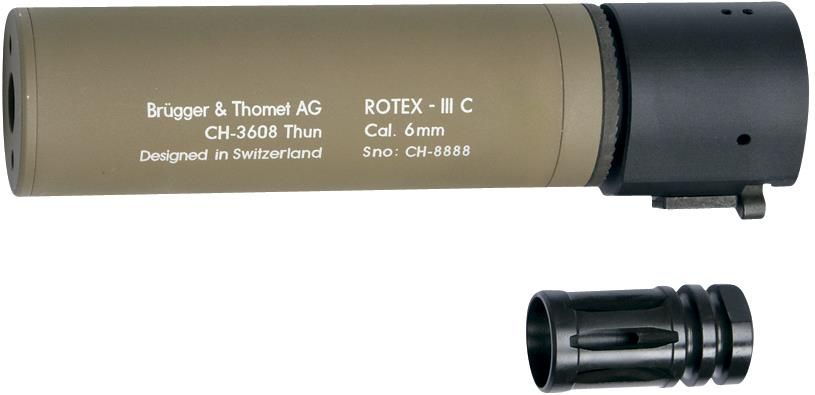 Action Sport Games Tłumik Dźwięku Asg B&T Rotex Iii C - Tan (Mil17315 ...