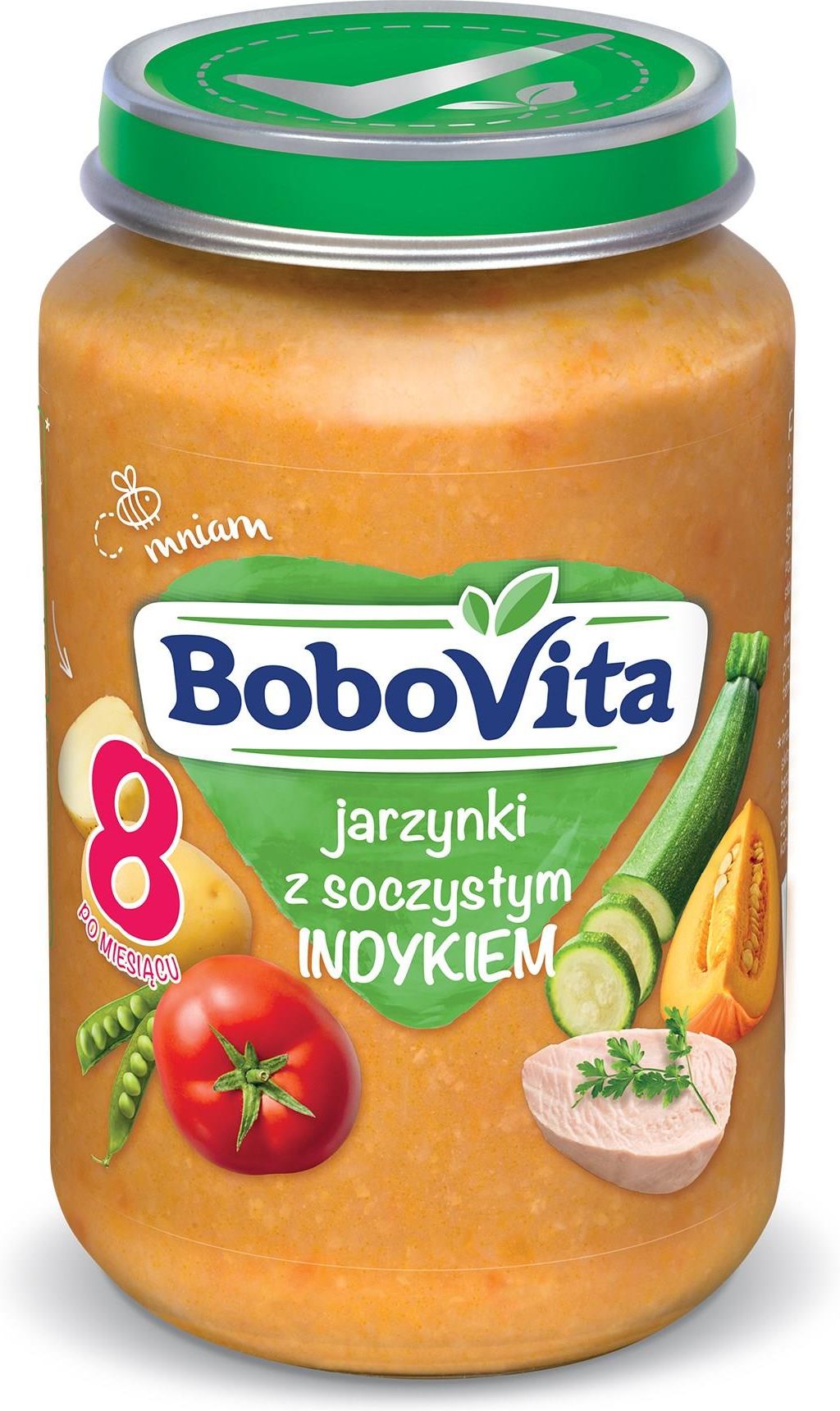 Bobovita Jarzynki Z Soczystym Indykiem Po 8 Miesiącu 190G - Ceny i ...