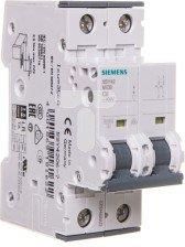 Bezpiecznik Siemens Wyłącznik nadprądowy 2P 6A C 10kA C6A 5SY4206-7 ...