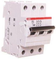 Bezpiecznik ABB Wyłącznik nadprądowy 3P D 63A 6kA AC S203-D63 2CDS253001R0631 - Opinie i ceny na ...