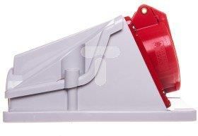 Gewiss Gniazdo stałe 5P 16A 400V czerwone IP44 90° 6H IEC 309 HP ...