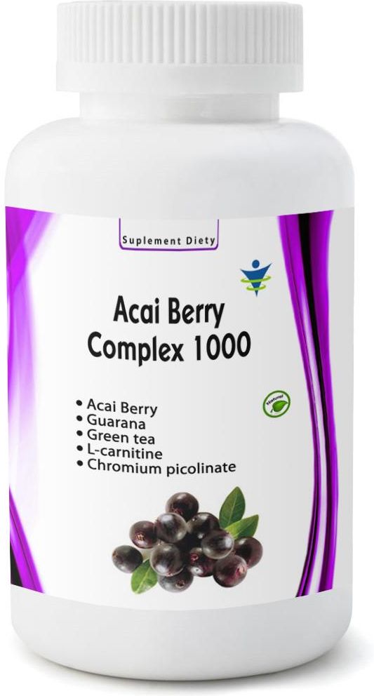 Preparat medycyny naturalnej Slimvit Acai Berry Complex 1000 60 kaps ...