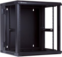 Linkbasic 12U 550mm Dwusekcyjna szafa stalowa wisząca RACK 19'' czarna ...