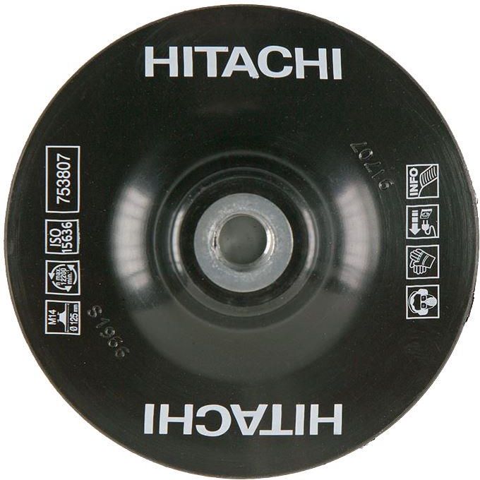Hitachi Talerz Podporowy Do Krążków Fibrowych 115Xm14 Czarny Iso 15636 ...
