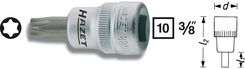 Hazet Gniazdo wkładki do bitów 3/8 (10 mm) 8802-T20 TORX 43.5 mm T 20 ...