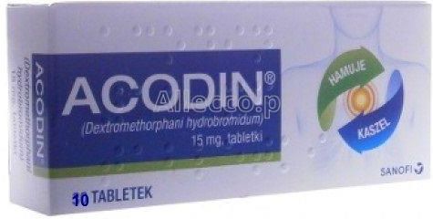 Acodin 15 mg 10 tabl. - Opinie i ceny na Ceneo.pl