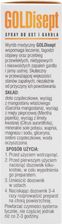 GOLDisept spray do ust i gardła 25 ml - Opinie i ceny na Ceneo.pl