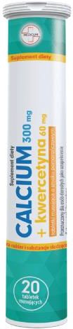Calcium 300 mg + kwercetyna 60 mg 20 tabl. - Opinie i ceny na Ceneo.pl