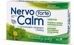 Lek na układ nerwowy Tabletki NervoCalm Forte 20 szt. - Opinie i ceny ...