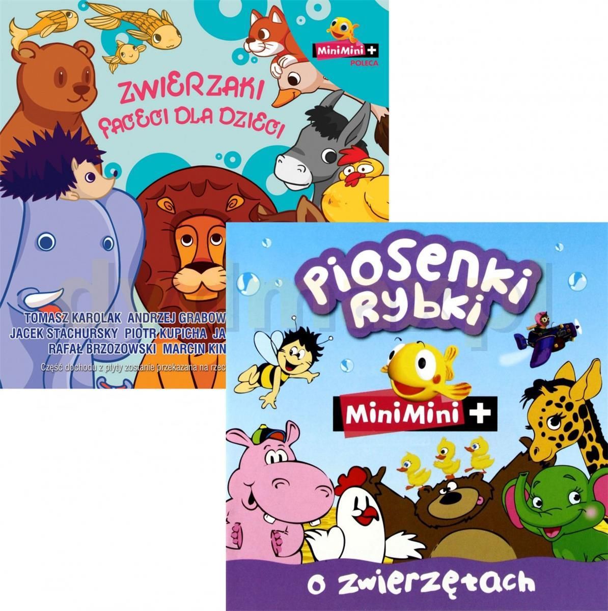 Płyta kompaktowa Piosenki Mini Mini O Zwierzętach/Faceci Dla Dzieci ...
