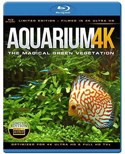 Film Blu-ray Aquarium 4K The Magical Green Vegetation (4K Blu-Ray ...