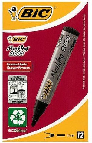 Bic Marker Permanentny Marking 2000 Okrągła Końcówka Czarny - Ceny i opinie - Ceneo.pl