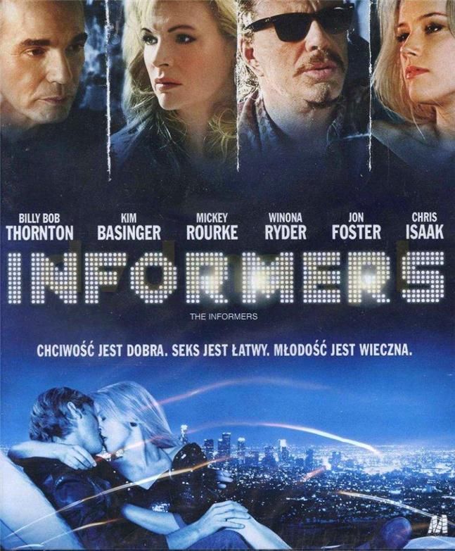 Film Blu-ray Informers (Bret Easton Ellis The Informers) (Blu-ray ...