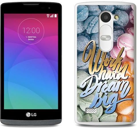 Etuo Fantastic Case - LG Leon 4G LTE - work hard dream big ...