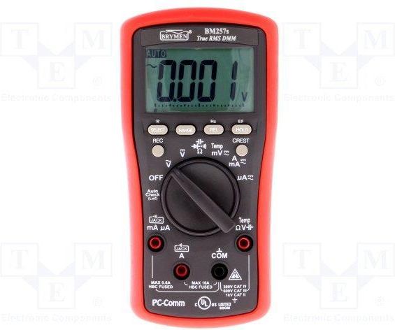 Miernik uniwersalny Brymen Multimetr cyfrowy BM257S - Opinie i ceny na ...