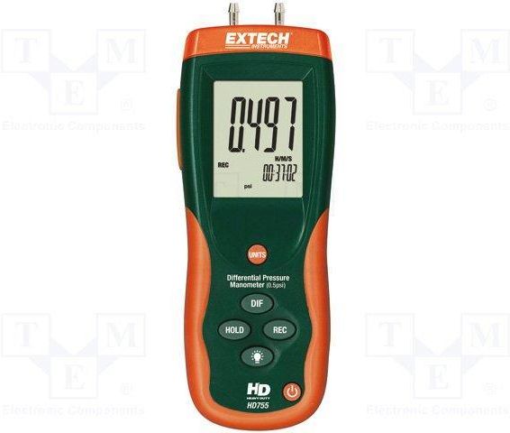 Extech Manometr HD755 - - Opinie i ceny na Ceneo.pl