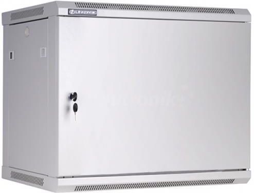Linkbasic Szafa wisząca rack 19 9U 600x450mm szara drzwi przednie ...