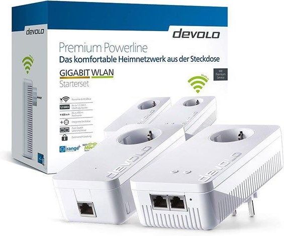 Power Line Communication PLC Devolo Urządzenie PLC Premium Powerline ...