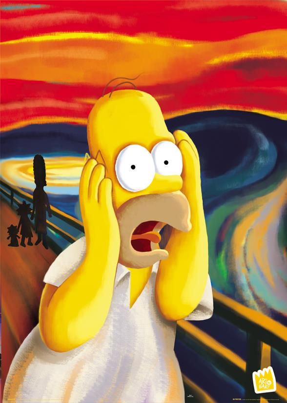 Gbeye Simpsons Scream Krzyk Plakat Fp1334 - Opinie i atrakcyjne ceny na ...