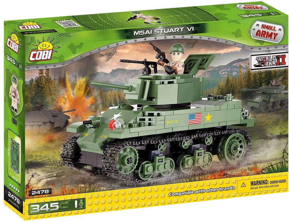 Cobi Small Army M5A1 Stuart VI amerykański czołg lekki 2478 - ceny i ...
