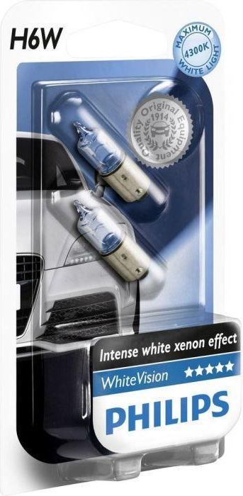 PHILIPS H6W 12V 6W BAX9s BlueVision ultra - opinie i ceny na Ceneo.pl