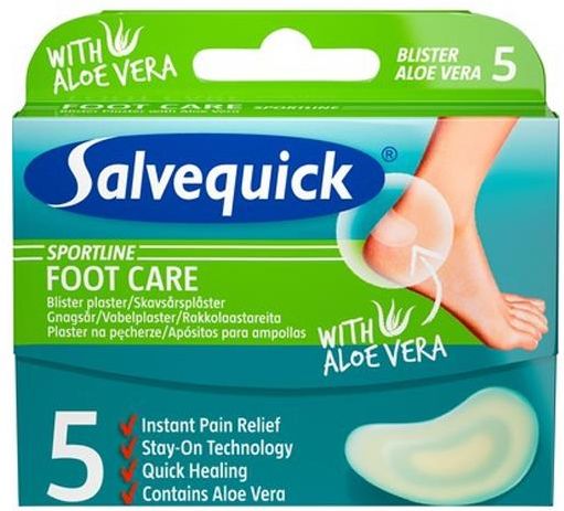 Salvequick Foot Care Aloe Vera 5 szt. - Opinie i ceny na Ceneo.pl