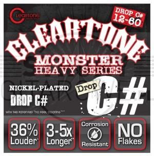 Struna Cleartone Electric EMP Monster Heavy Series Drop C# 12-60 - Ceny ...