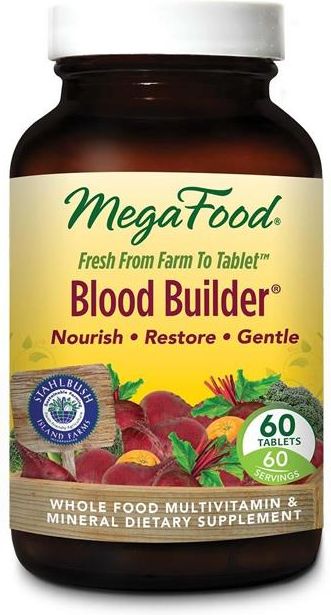 Mega Food Blood Builder 60tabl. - Opinie i ceny na Ceneo.pl