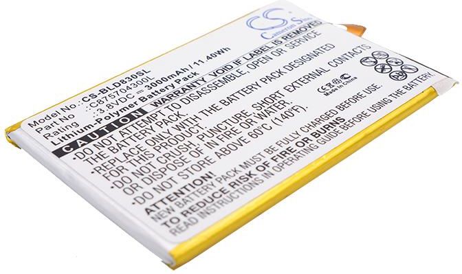 Bateria Cameron Sino Blu D830 / C875704300L 3000Mah 11.40Wh Li-Polymer 3.8V (CSBLD830SL ...