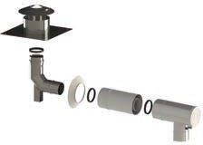 System kominkowy Jeremias Zestaw Powietrzno Spalinowy W Szacht Komina Ø 80/125 (Kotły ...