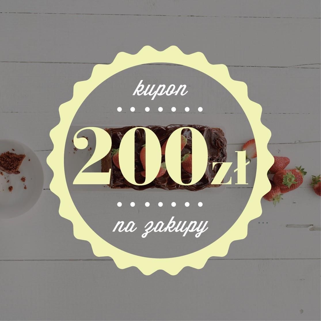 Kupon na zakupy - 200 zł - Ceny i opinie - Ceneo.pl