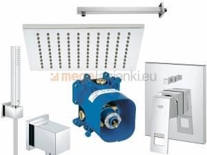 Zestaw prysznicowy Grohe Zestaw Eurocube 33501000+19896000+27702000 ...