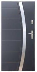 Drzwi zewnętrzne KMT Stal Plus 75 Tłoczenie 16 Aplikacja 1 - Opinie i ceny na Ceneo.pl