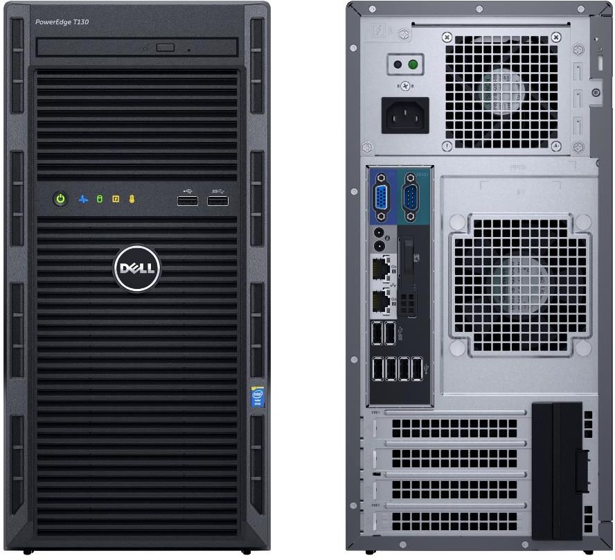 Serwer Dell PowerEdge T130 (52557026) - Opinie i ceny na Ceneo.pl