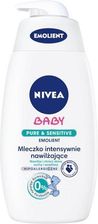 Nivea Baby mleczko Intensywnie Nawilżające Pure&Sensitive Emolient 500ml - Ceny i opinie - Ceneo.pl
