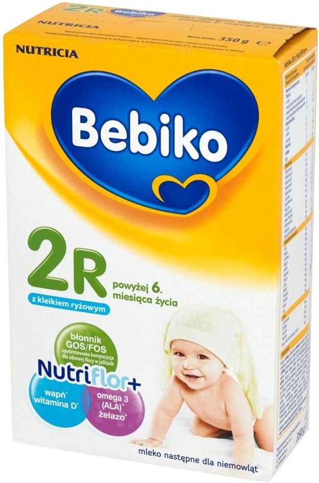 Bebiko 2R Nutriflor+12X350G - Ceny i opinie - Ceneo.pl