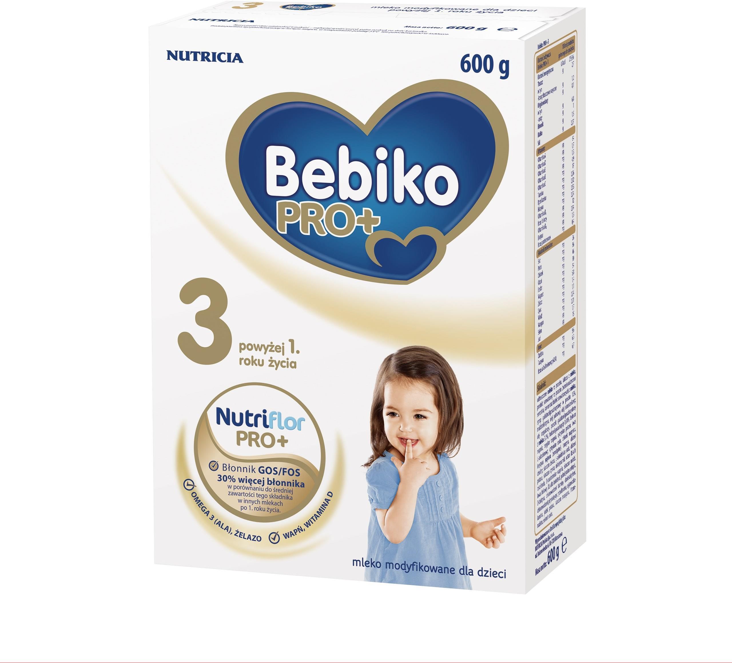 Bebiko Pro+ 3 3X600G - Ceny i opinie - Ceneo.pl