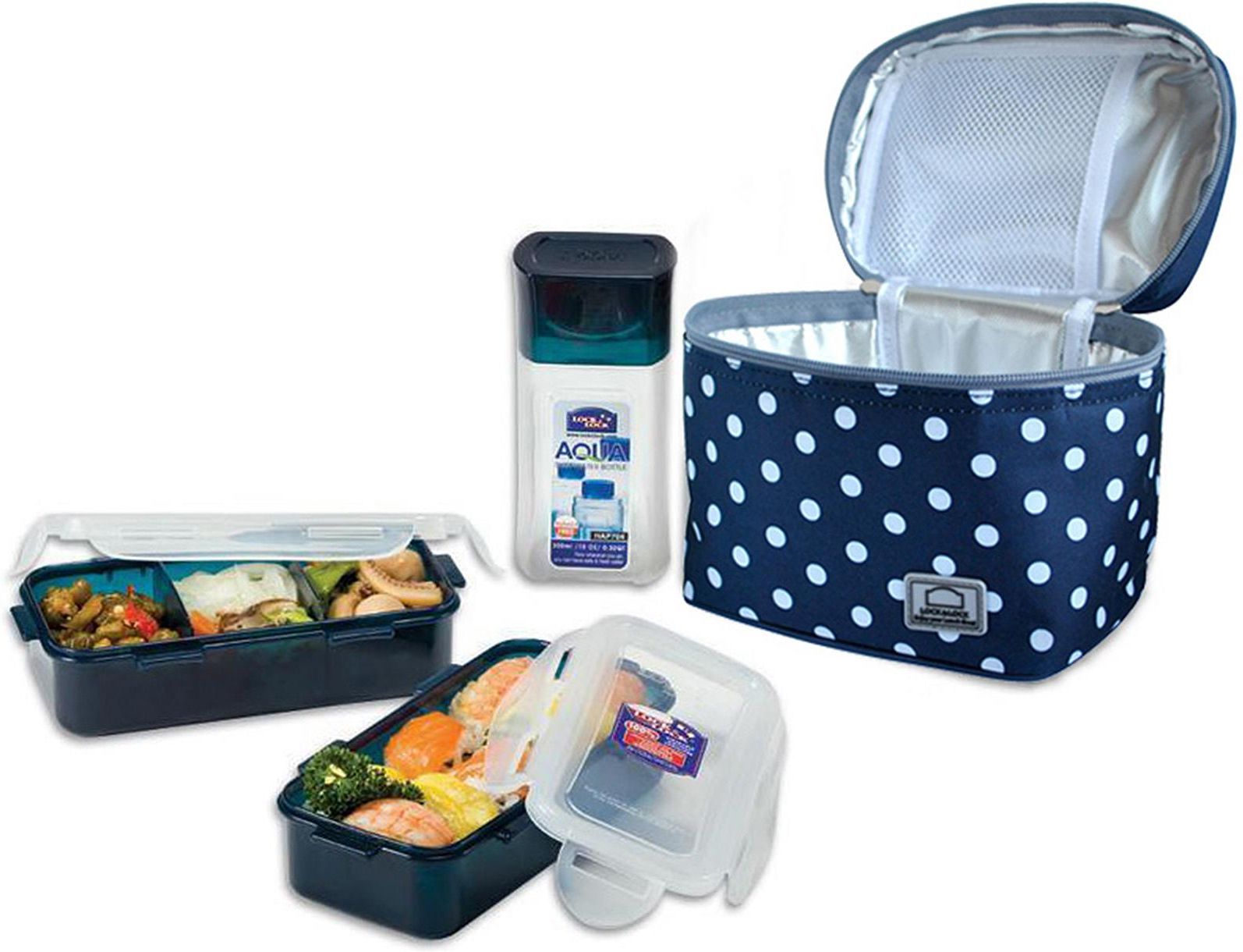 Lock&Lock Lunch Boxes HPL758S3DB - Opinie i atrakcyjne ceny na Ceneo.pl