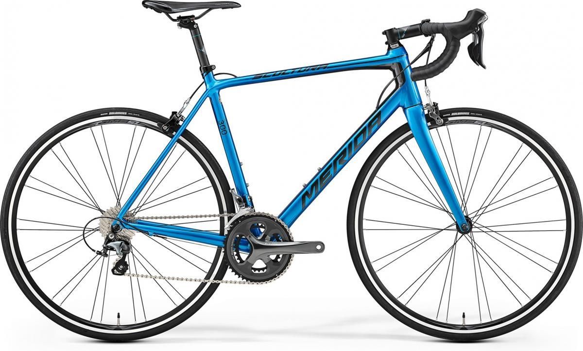 Rower Merida Scultura 300 Czarny Niebieski 2017 - Rowery Szosowe Męskie ...