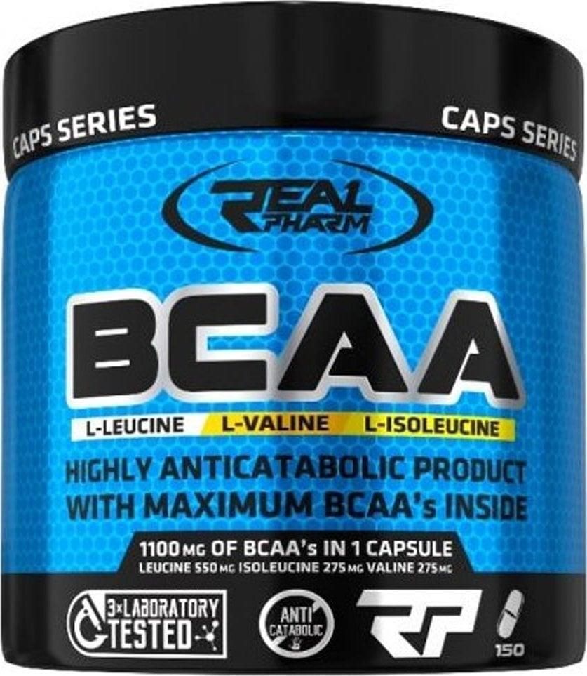 Real Pharm Bcaa 150 Kaps - BCAA - ceny i opinie - Ceneo.pl