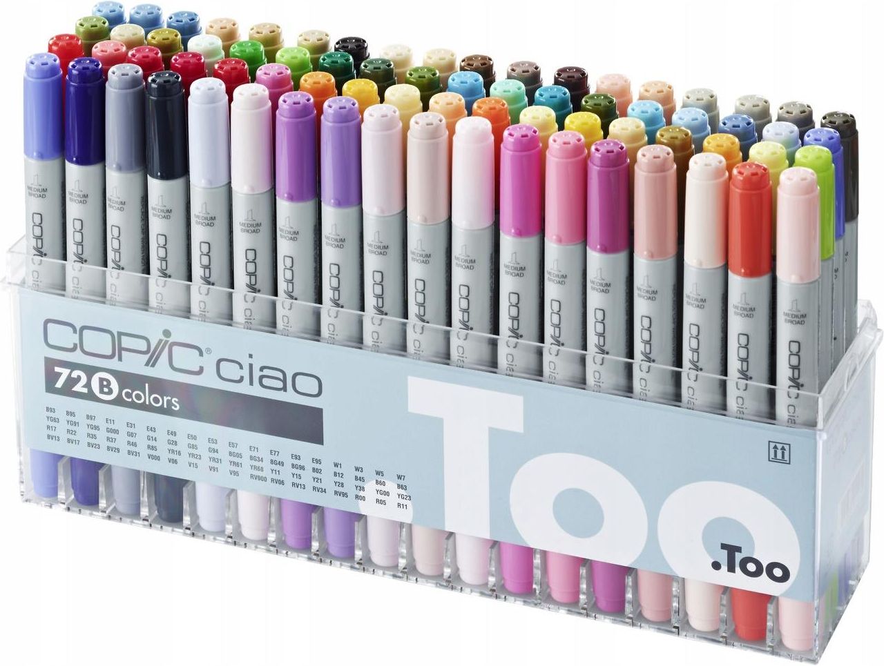 Copic Ciao Markery Zestaw B 72 szt - Ceny i opinie - Ceneo.pl