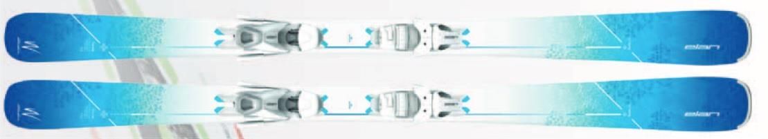 Narty Elan Snow White/Blue Ls + El 7.5 Ac Shift Biały 16/17 - Ceny i ...