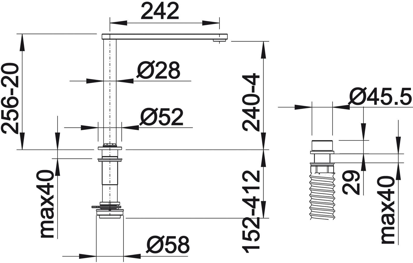 Blanco Eloscope-F II Chrom (516672) - Bateria kuchenna, typ Stojące ...