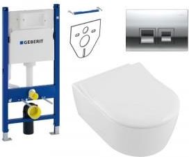 Zestaw podtynkowy Geberit Villeroy&Boch Avento (111.153.00.1 + 115.135 ...