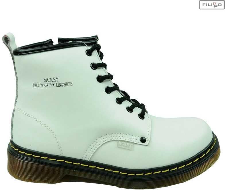 Glany MCKEY R14-D-GL-389 wh white 9027781 - Ceny i opinie - Ceneo.pl