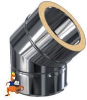 System kominkowy Mk Żary Kolano Bgk 45 St Dwuścienne Izolowane Mkkd Standard Fi180 1Bgk45180_3 ...