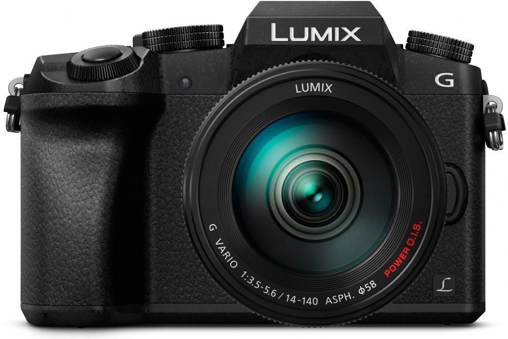 Aparat cyfrowy Panasonic Lumix DMC-G7 Czarny + 14-140mm + 25mm ...