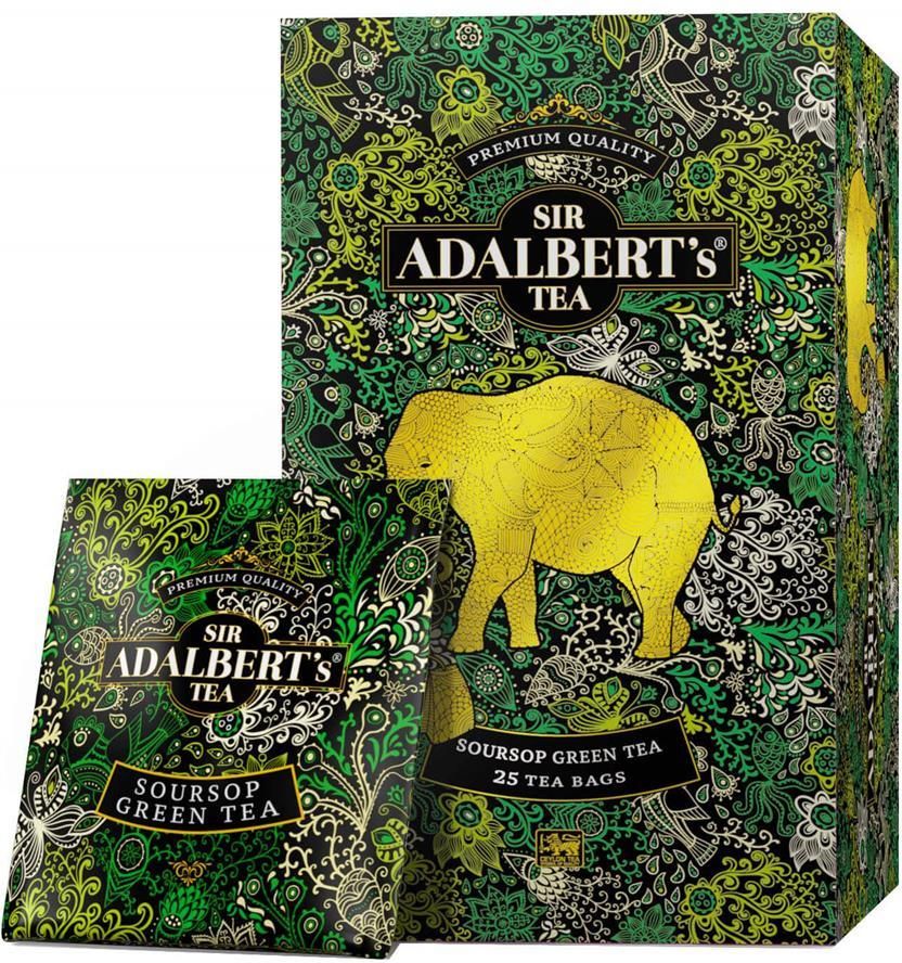 Herbata Sir Adalbert'S Soursop Green Tea 25 Torebek - Ceny i opinie ...