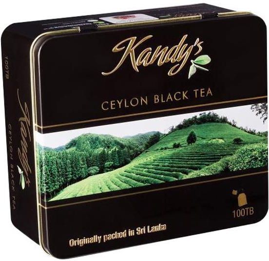 Herbata Kandy'S Kandys 100X2G Ceylon Black Tea Herbata Czarna ...